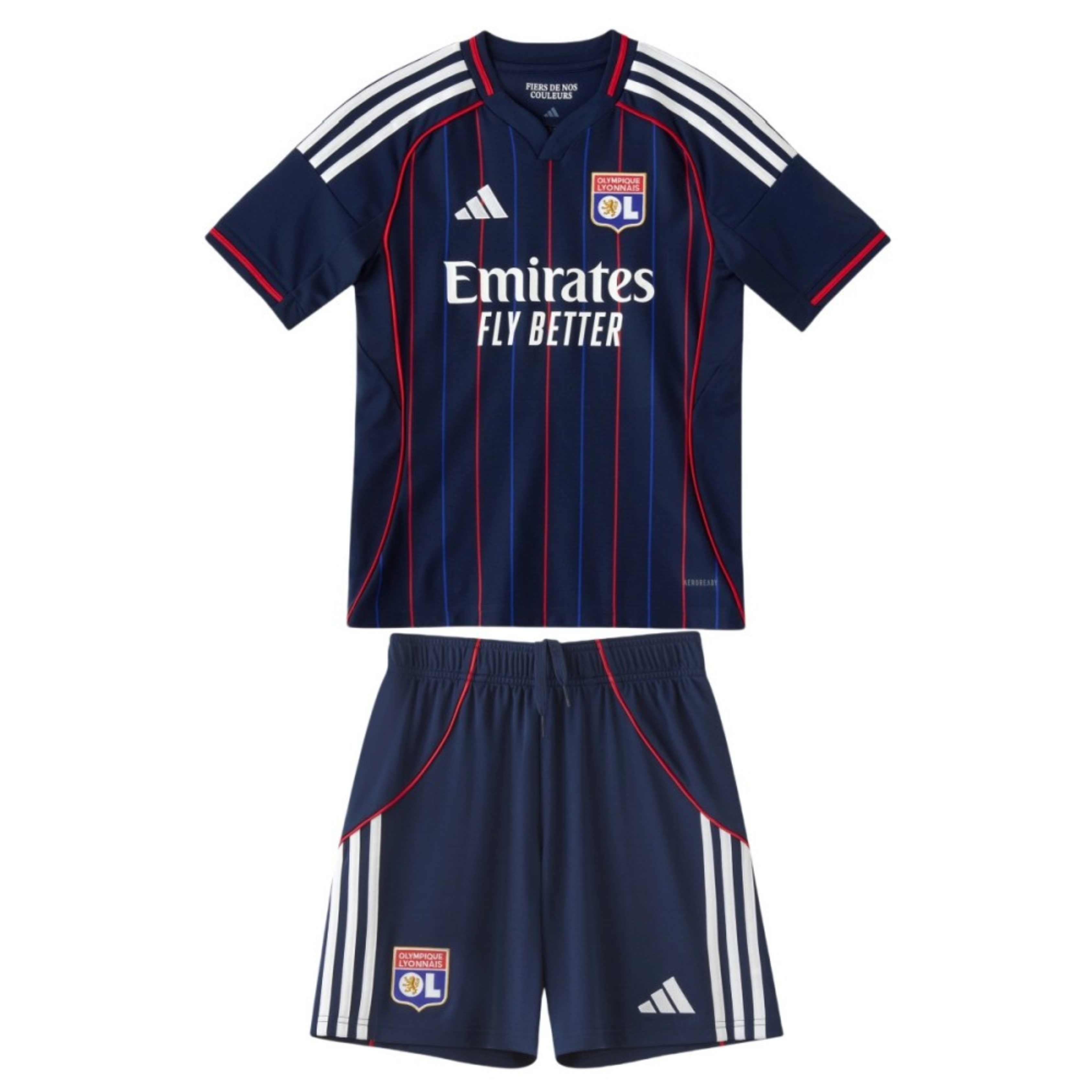 Lyon Away Kids kit 2025/26 – Vamos Kits